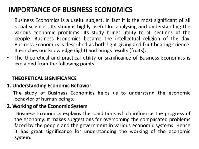 intro-tobusinesseconomics | PPT