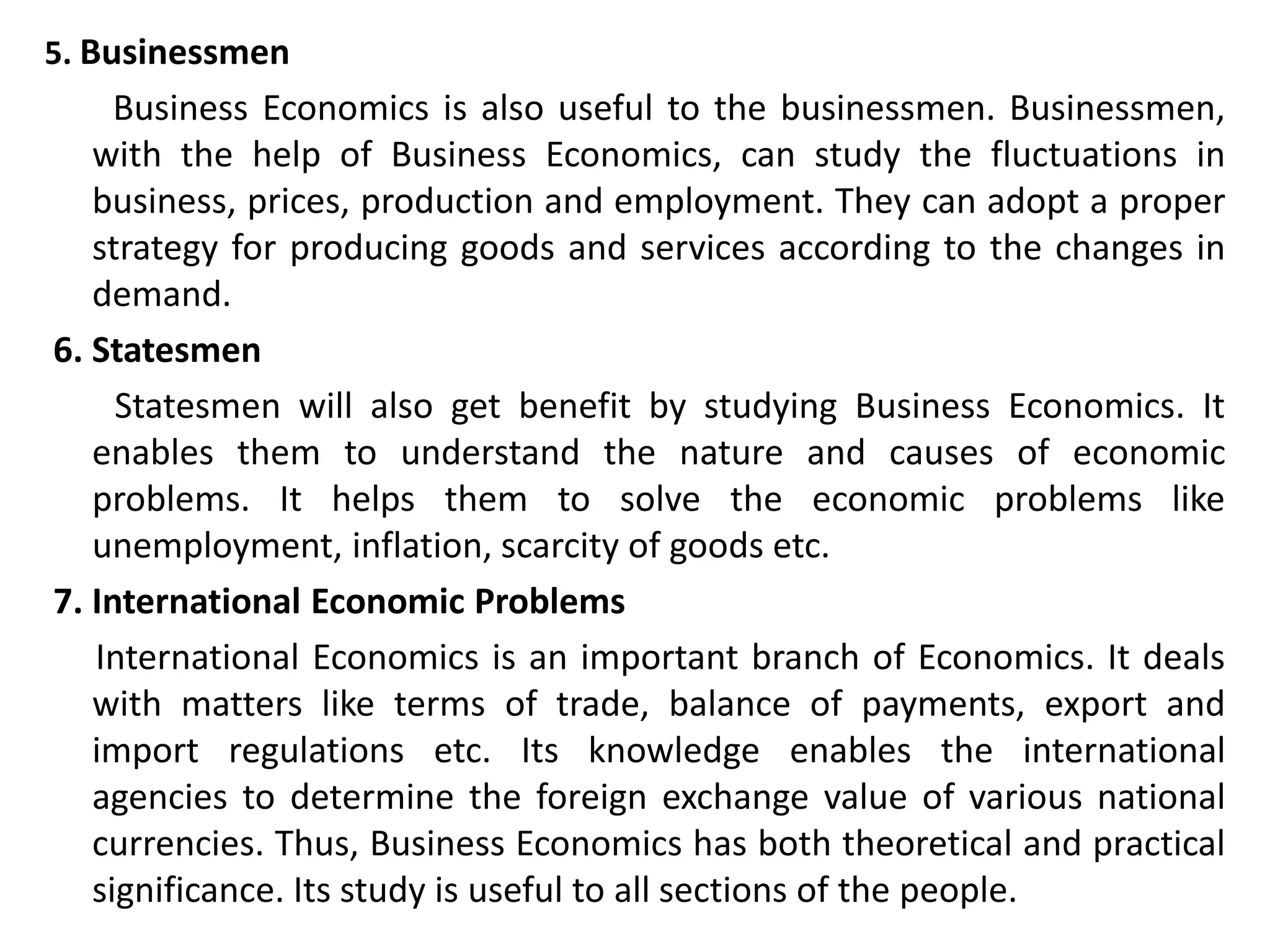 Intro. to business economics | PPTX