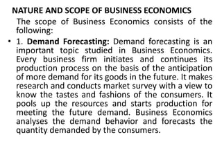Intro. to business economics | PPTX