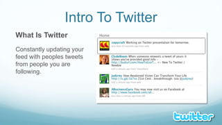 Intro To Twitter | PPT