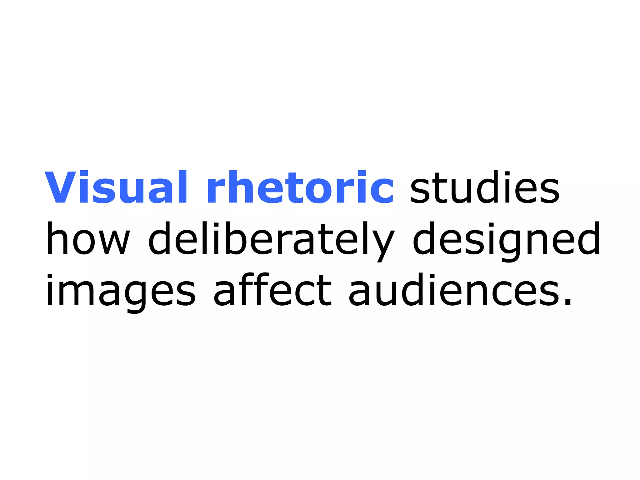 Intro to Visual Rhetoric and Infographics | PPTX