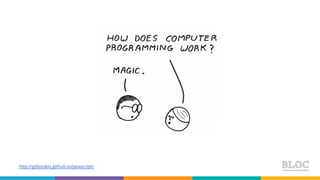 Intro to Web Development from Bloc.io