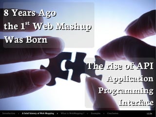 Past, Present and Future of WebMapping Application | PPT