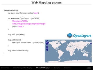 Past, Present and Future of WebMapping Application | PPT