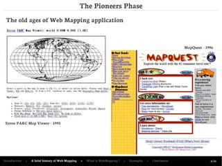Past, Present and Future of WebMapping Application | PPT