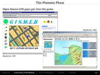 Past, Present and Future of WebMapping Application | PPT