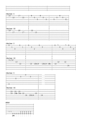 Tablatura Metallica | PDF