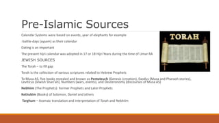 Introduction to Muslim Historiography | PPTX