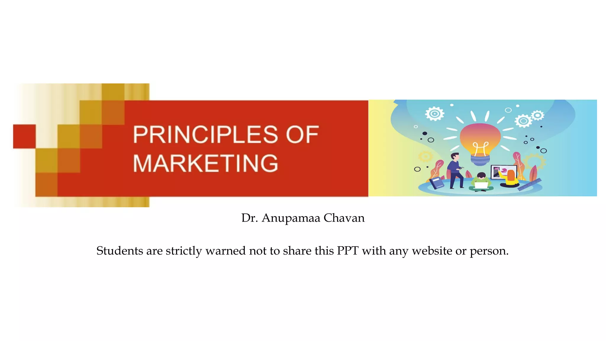 INTRODUCTION TO PRINCIPLES OF MARKETING | PDF