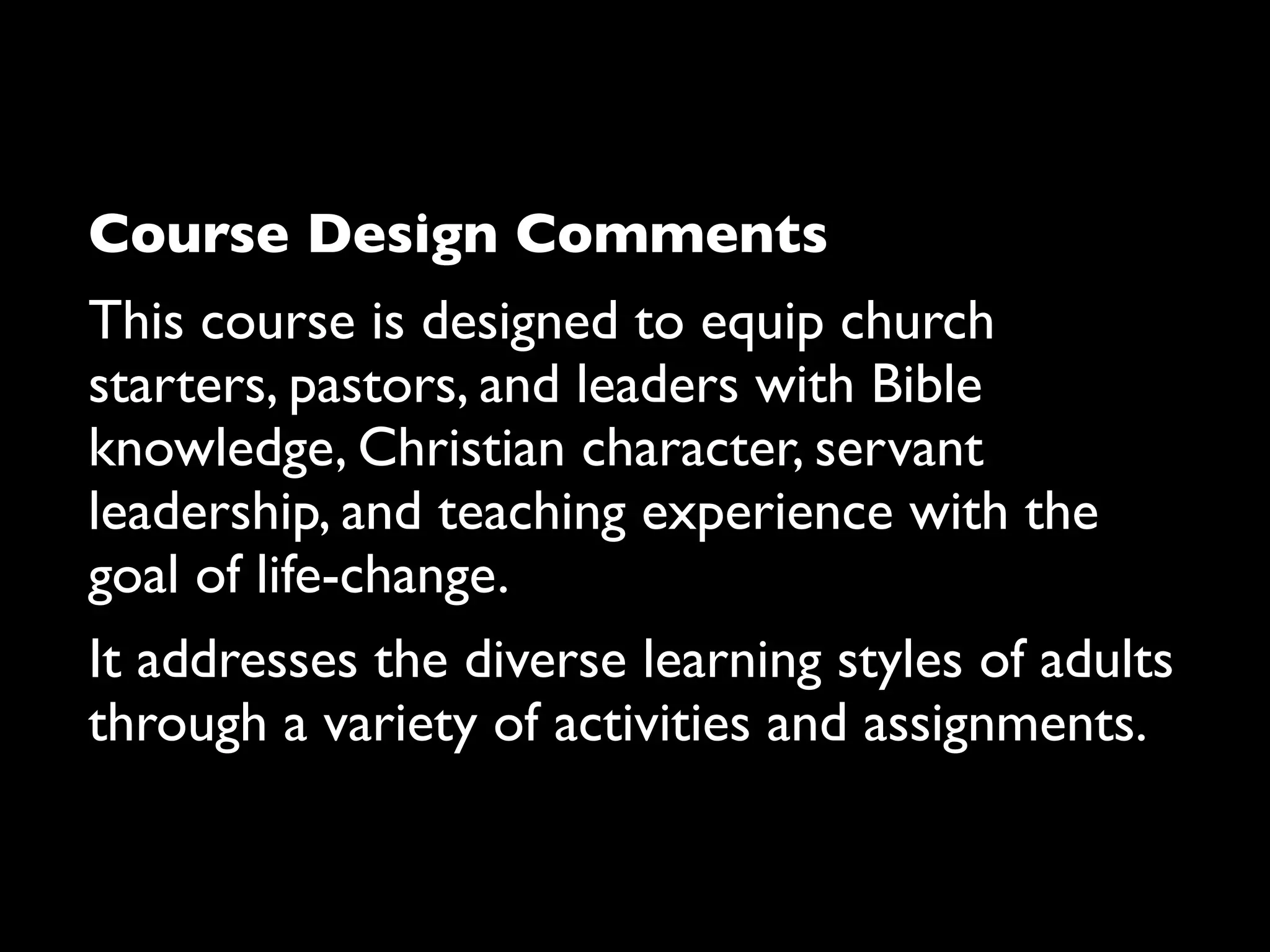 Howard Hendricks: Law 1, The Law of the Teacher | KEY