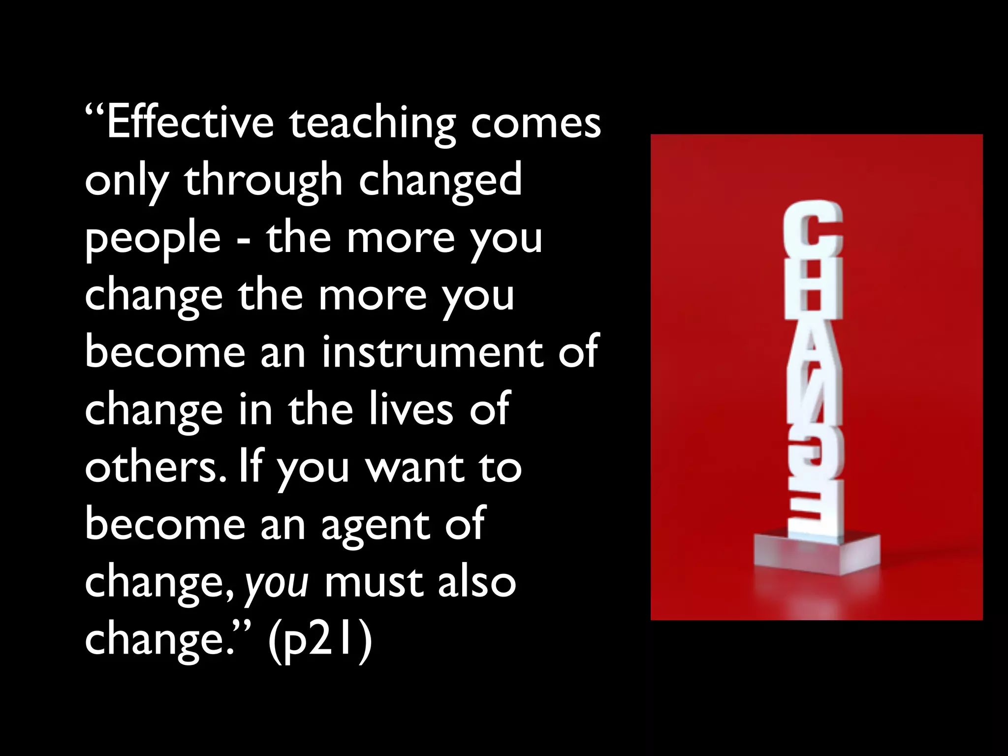 Howard Hendricks: Law 1, The Law of the Teacher | KEY
