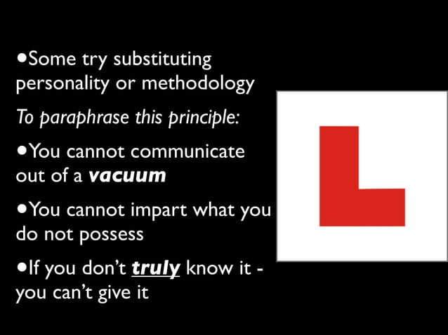 Howard Hendricks: Law 1, The Law of the Teacher | KEY