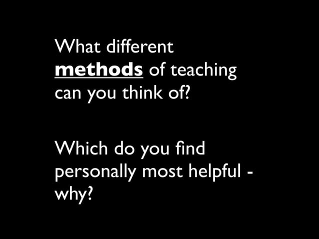 Howard Hendricks: Law 1, The Law of the Teacher | KEY