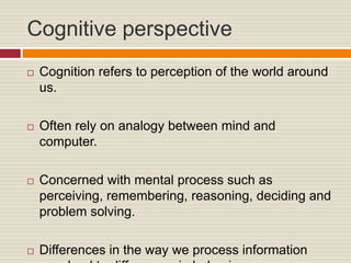 Introduction to Psychology | PPTX