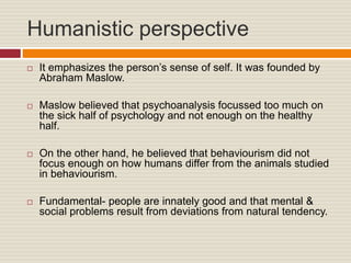 Introduction to Psychology | PPTX