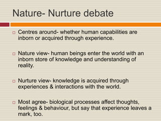 Introduction to Psychology | PPTX