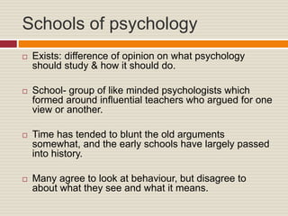 Introduction to Psychology | PPTX