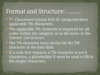 INTRODUCTION TO ICD 10 in health information | PPTX