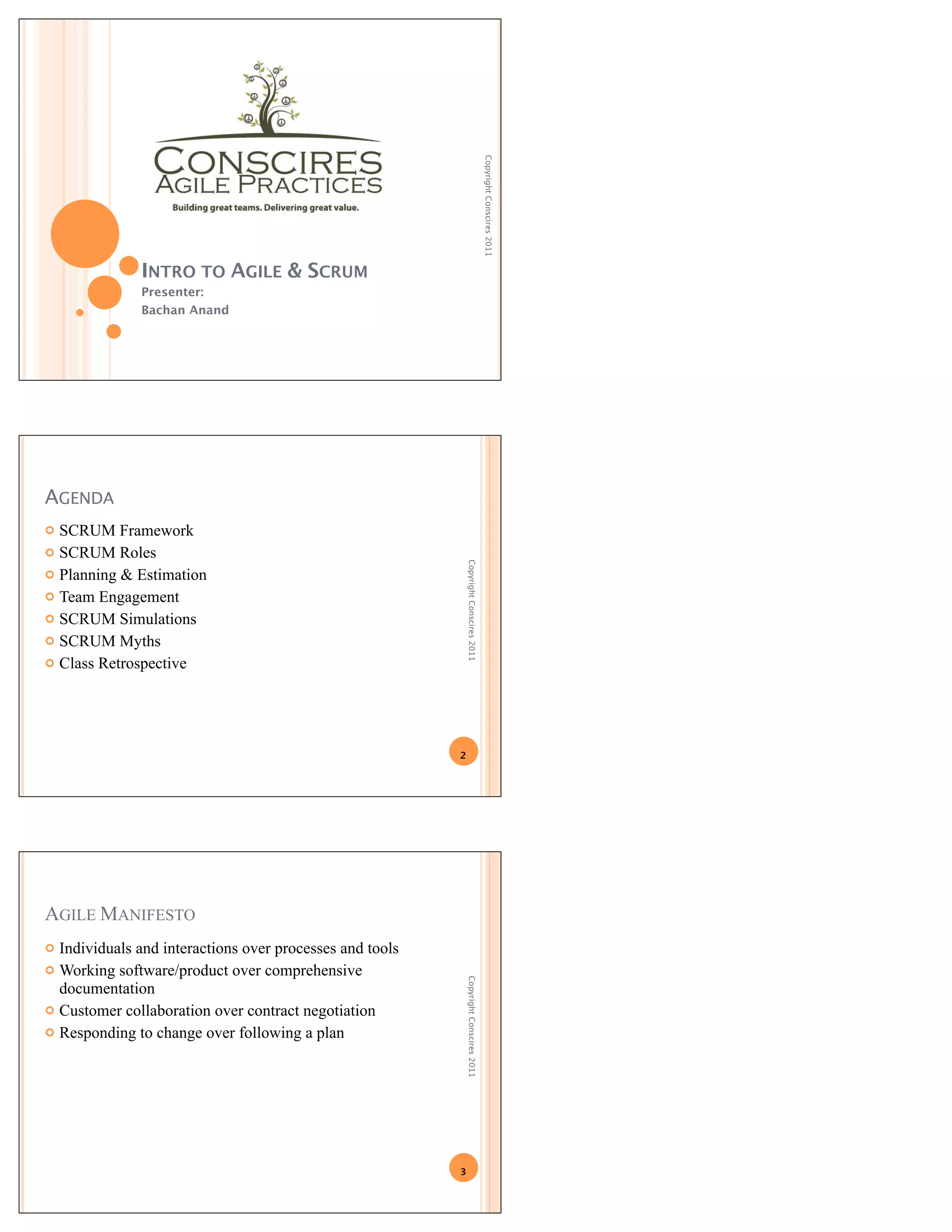 Agile & Scrum Training | PDF