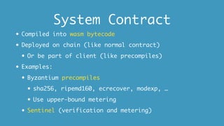 Introduction to ewasm | PPT