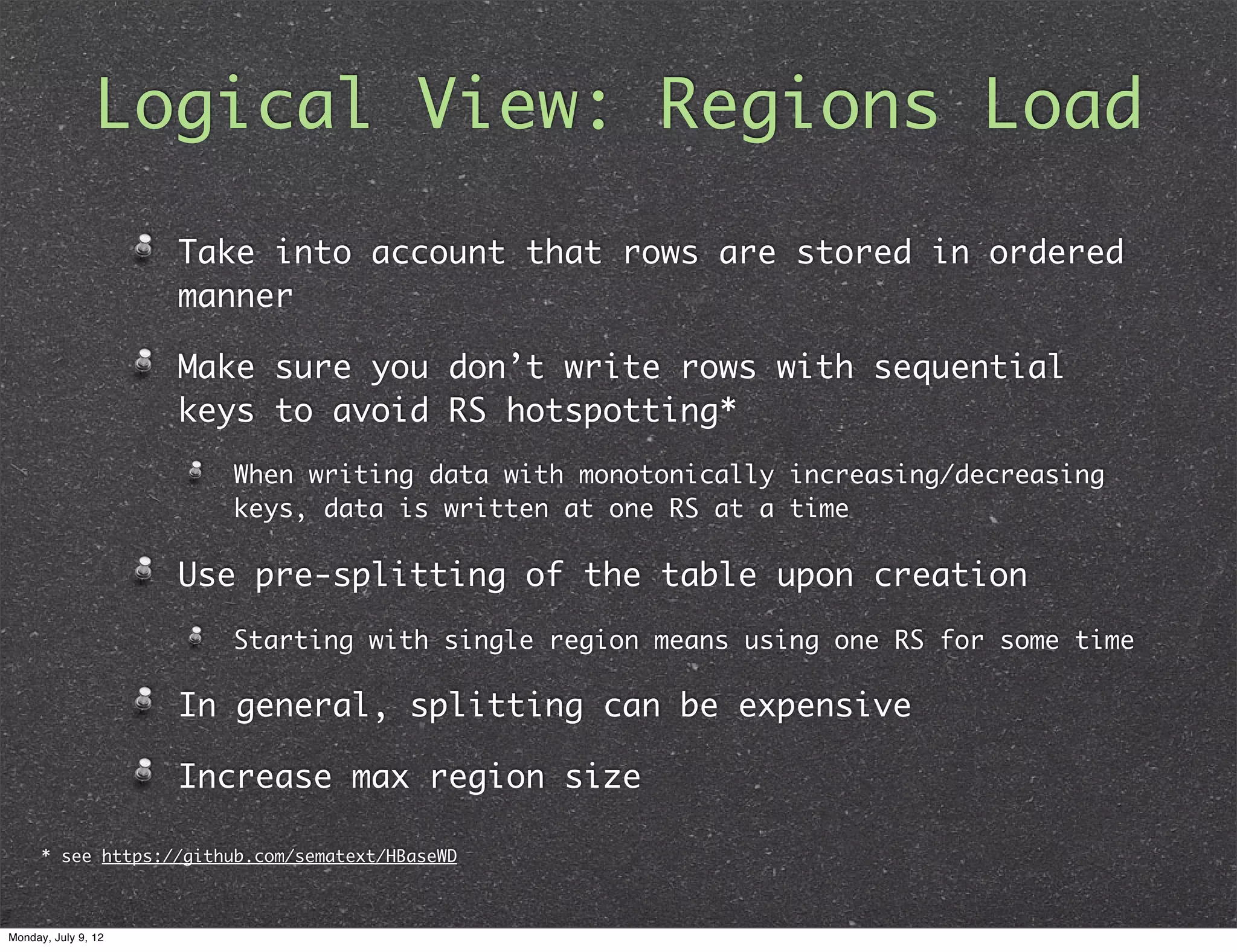 Intro to HBase Internals & Schema Design (for HBase users) | PDF | Databases | Computer Software ...