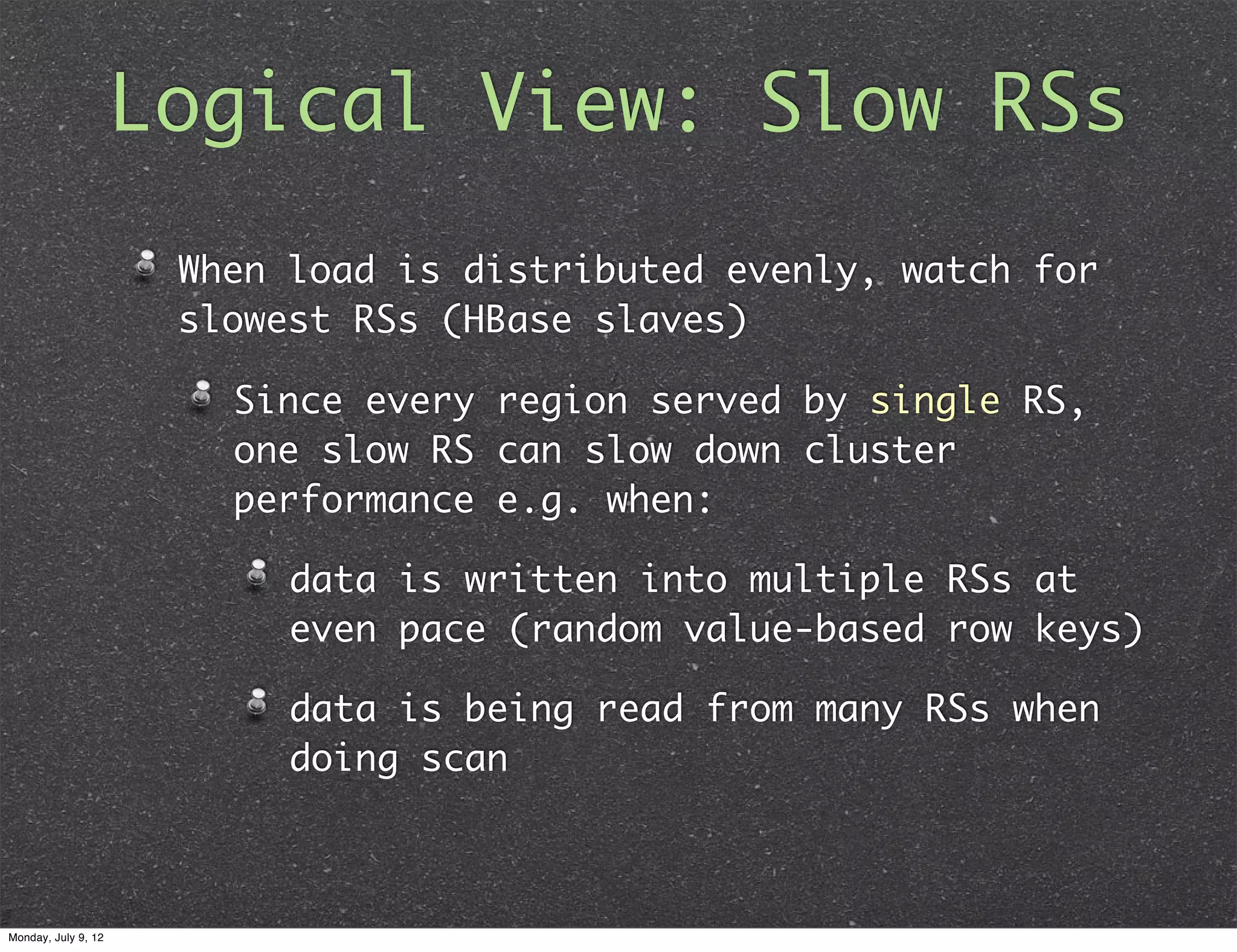 Intro to HBase Internals & Schema Design (for HBase users) | PDF | Databases | Computer Software ...