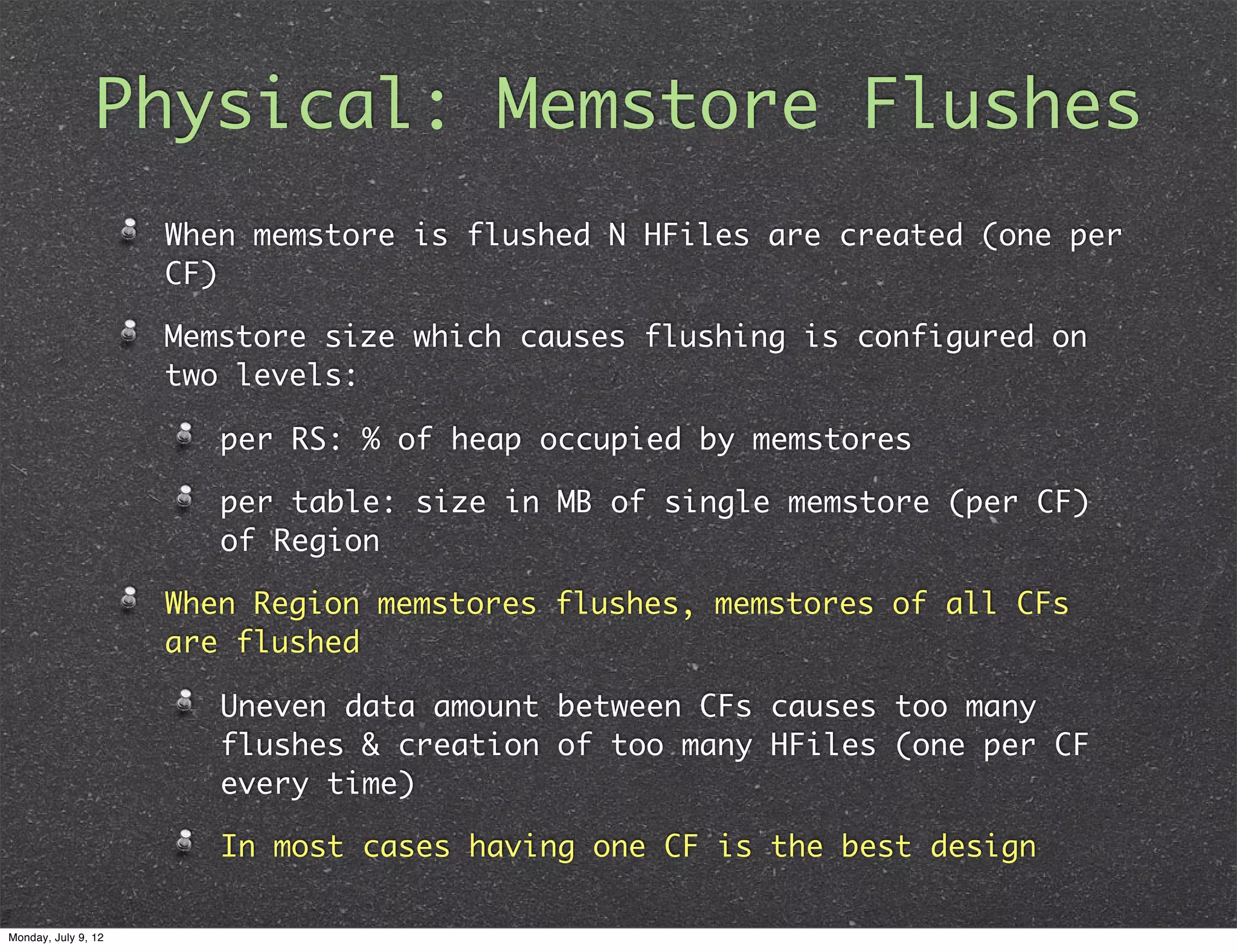 Intro to HBase Internals & Schema Design (for HBase users) | PDF | Databases | Computer Software ...