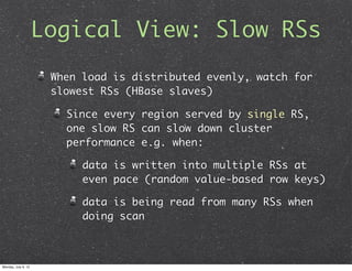 Intro to HBase Internals & Schema Design (for HBase users) | PDF ...