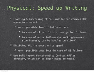 Intro to HBase Internals & Schema Design (for HBase users) | PDF ...