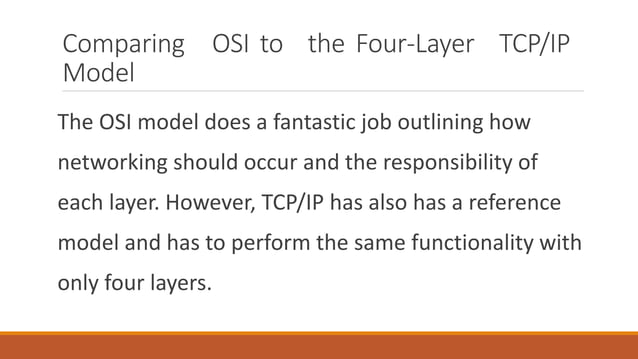 OSI reference Model | PPT