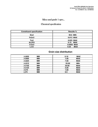 Intro about silika mining | DOCX