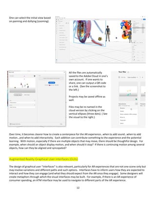 Introduction to Adobe Aero 2023 | PDF