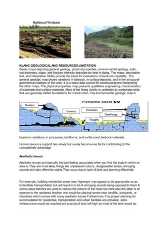 ESD report - Unplanned Urban Growth | DOCX