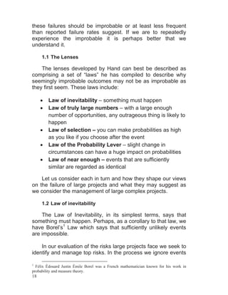 Theory of Management of Large Complex Projects - Introduction and ...