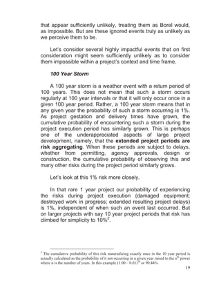 Theory of Management of Large Complex Projects - Introduction and ...