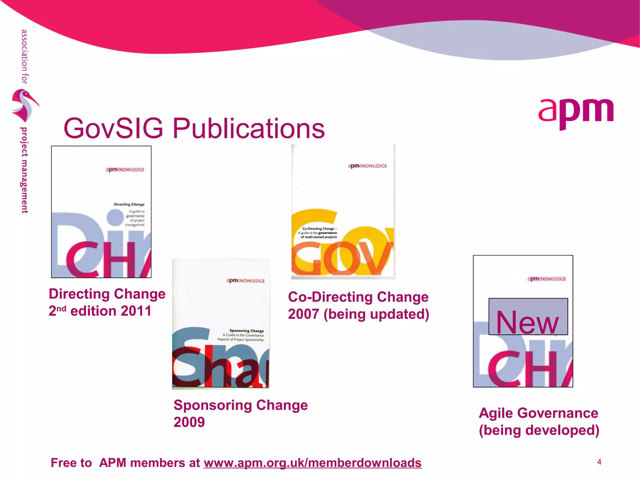 APM Governance SIG Martin Samphire | PPT | Business Administration ...