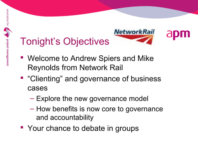 APM Governance SIG Martin Samphire | PPT | Business Administration ...