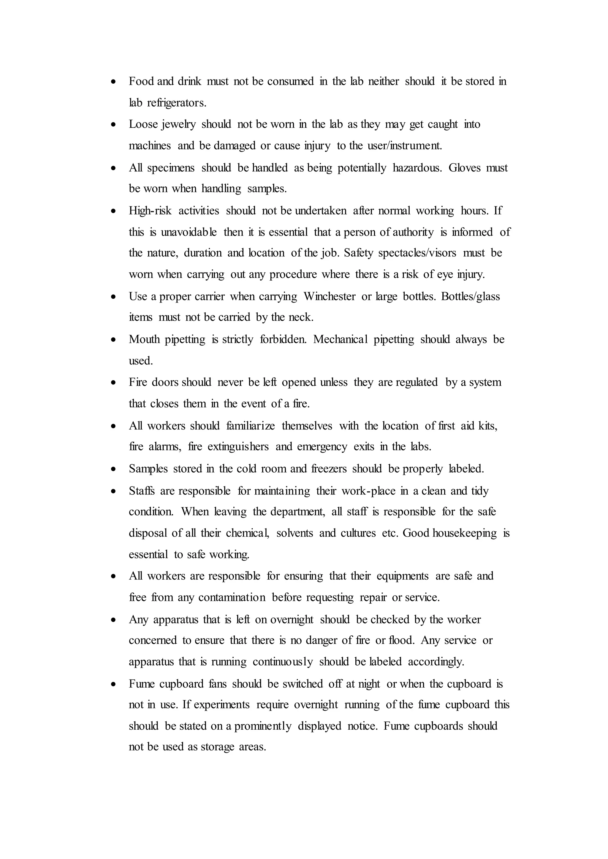Intro and personal safety | DOCX