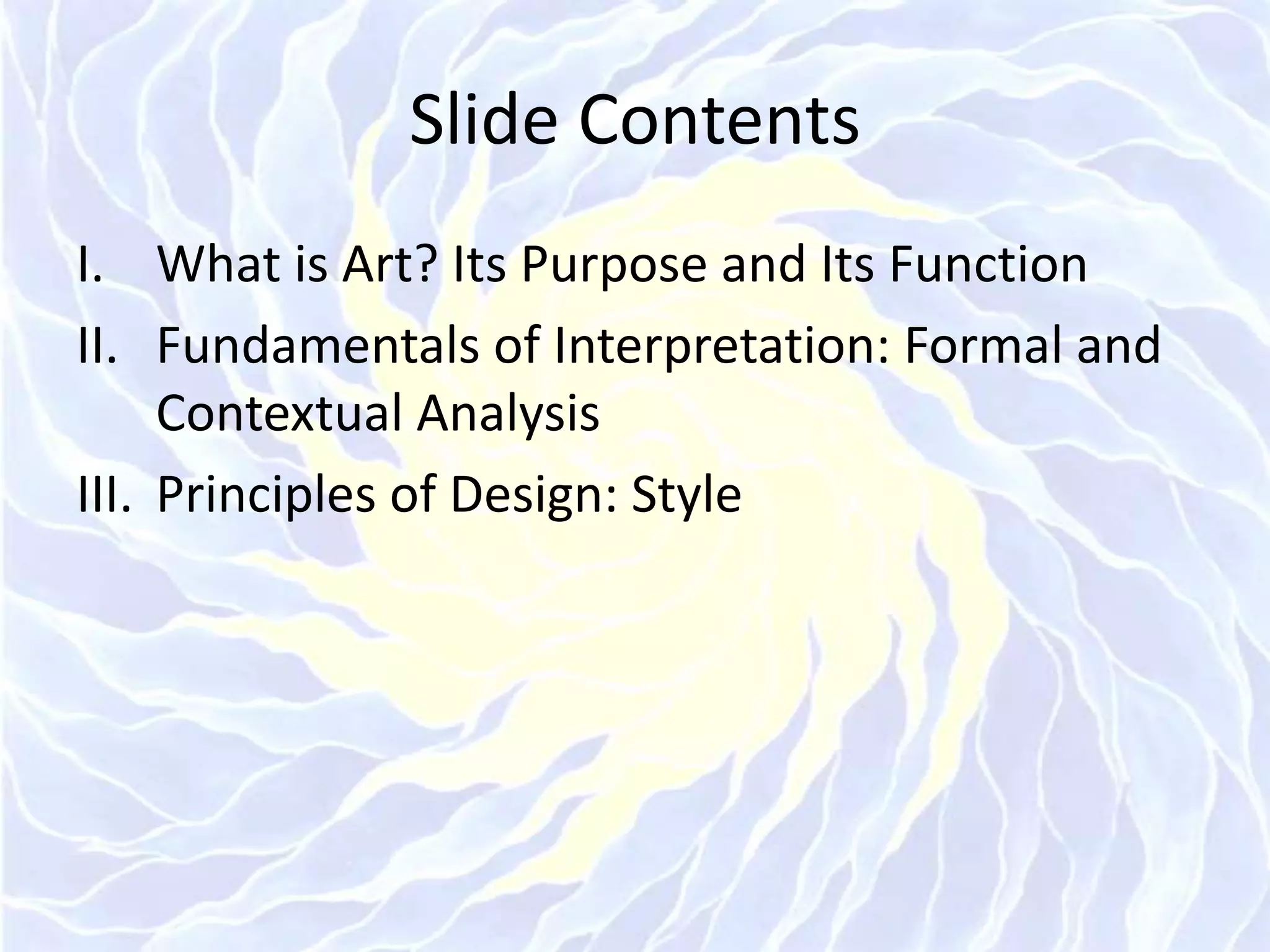 Introduction to Art History | PPTX