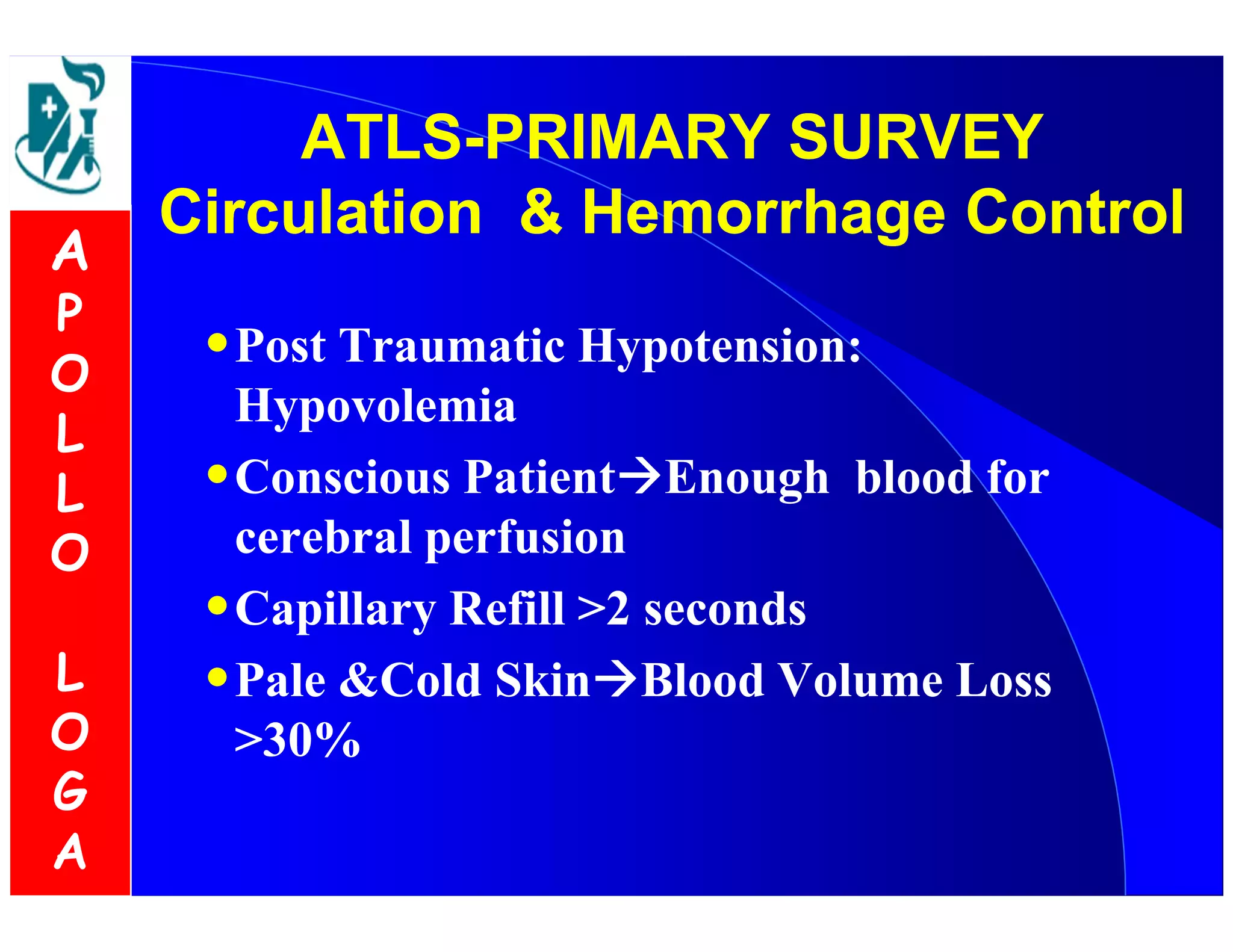 Advanced Trauma Life Support- An overview | PDF