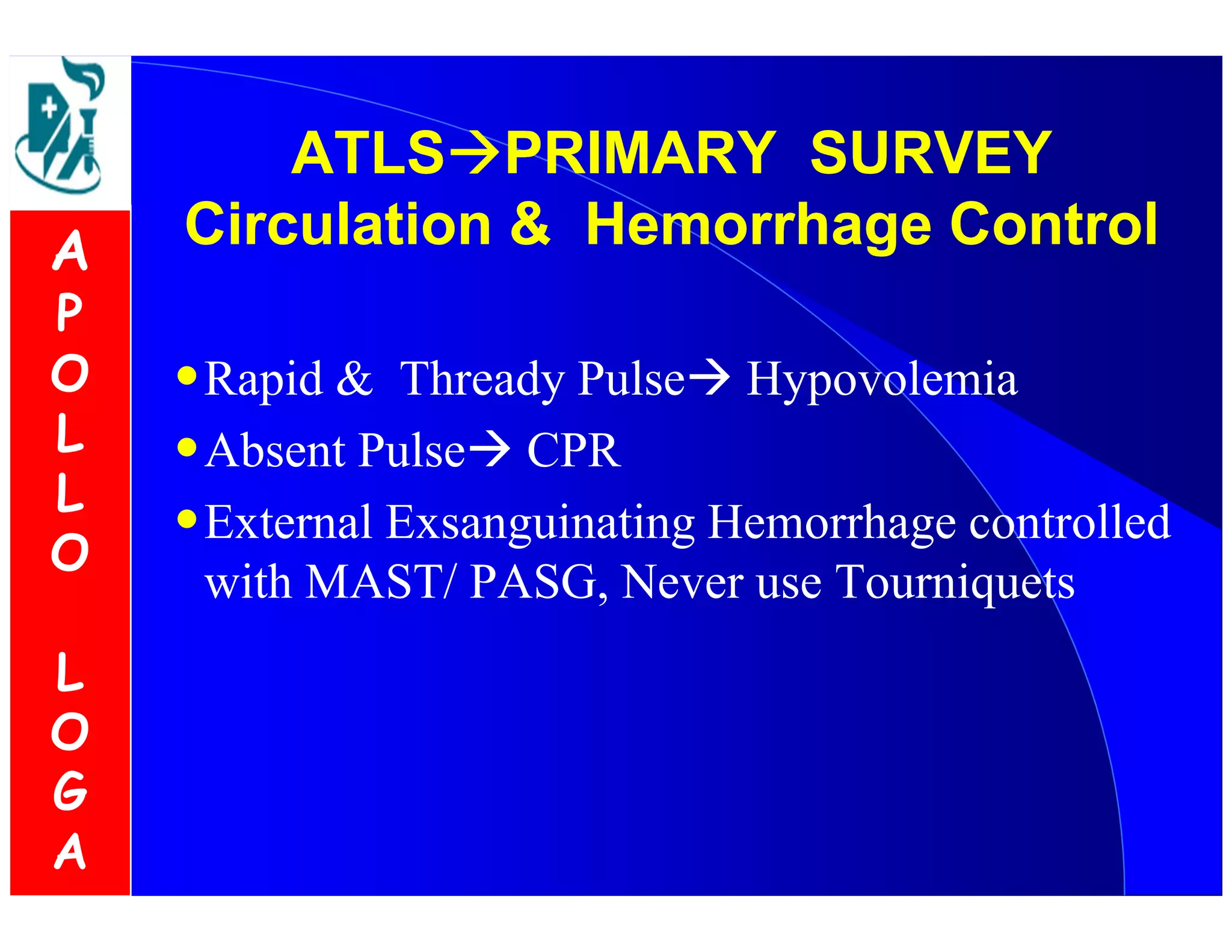 Advanced Trauma Life Support- An overview | PDF