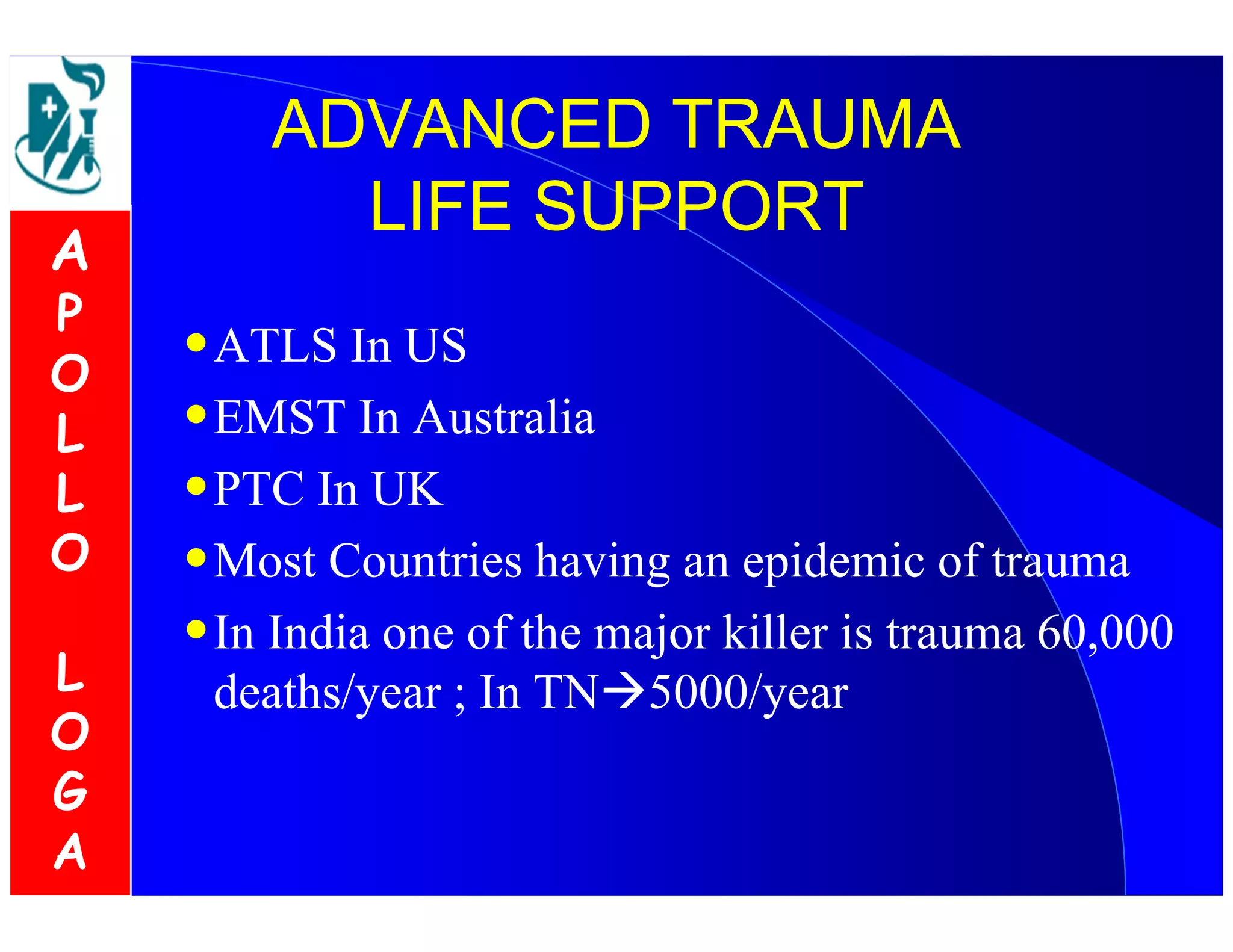 Advanced Trauma Life Support- An overview | PDF