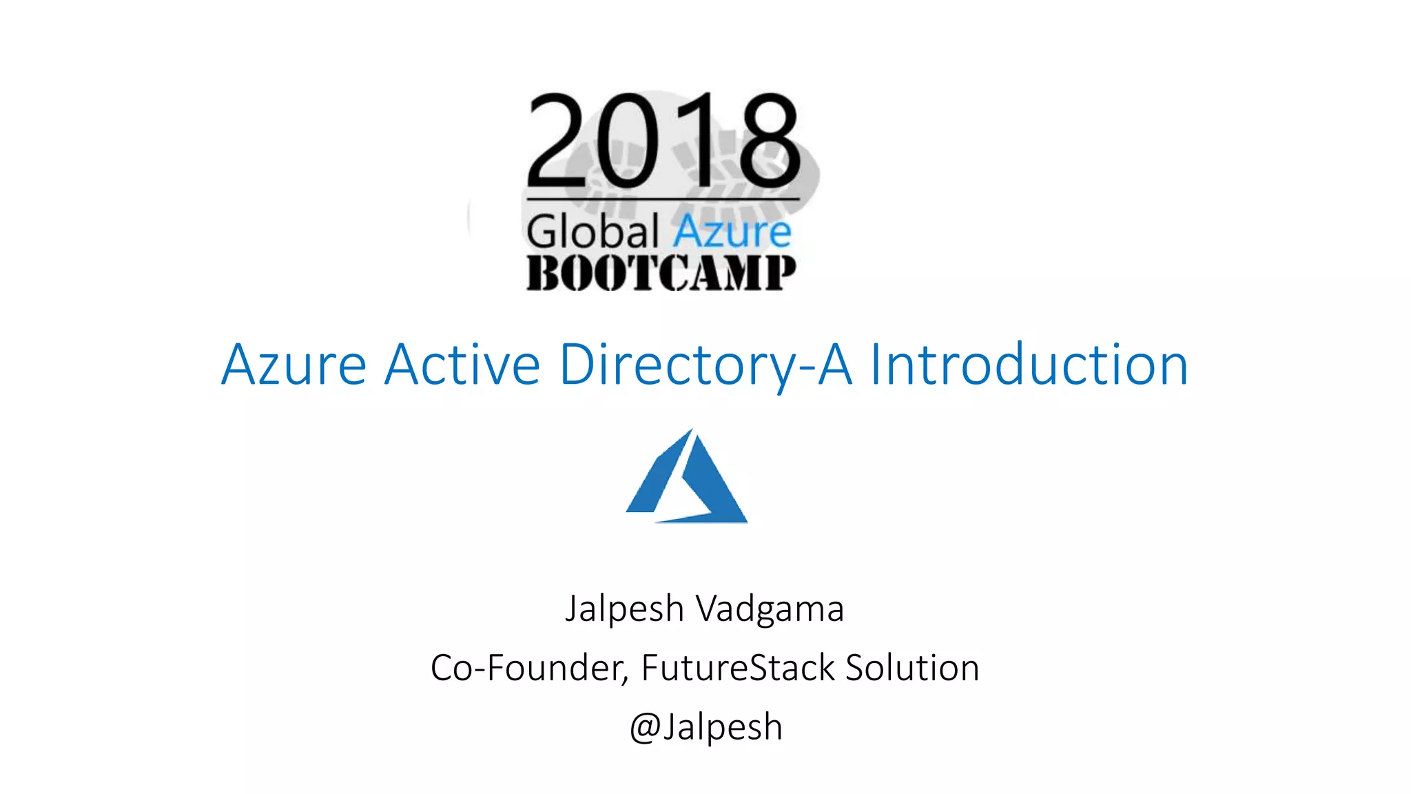 Introduction to Active Directory | PPT Introduction to Active Directory | PPT