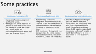 Introducción a Azure Devops Pipelines - Plain Concepts DevOps day | PPT