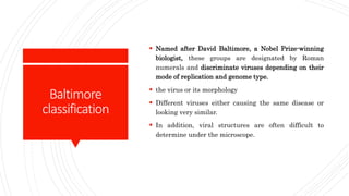 Intro + baltimore classification | PPT