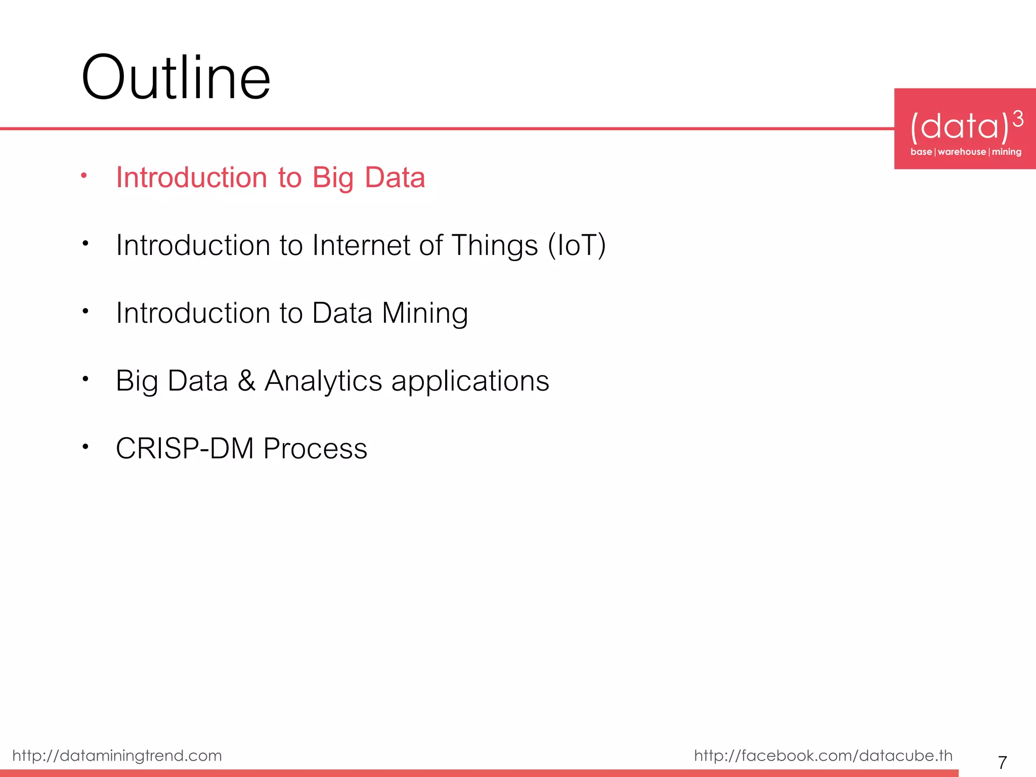 Introduction to Data Mining and Big Data Analytics | PPT