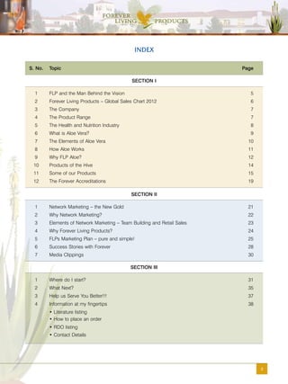 Forever living Products Intro Book in English 2013 | PDF
