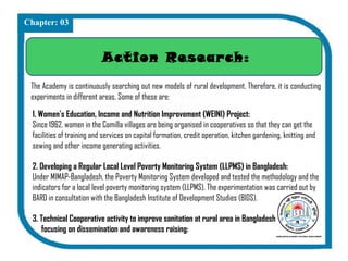 Bangladesh Academy for Rural Development (BARD), | PPT