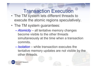 BSC-Microsoft Research Center Overview | PDF