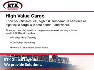 An Introduction to BTX Global Logistics | PPT